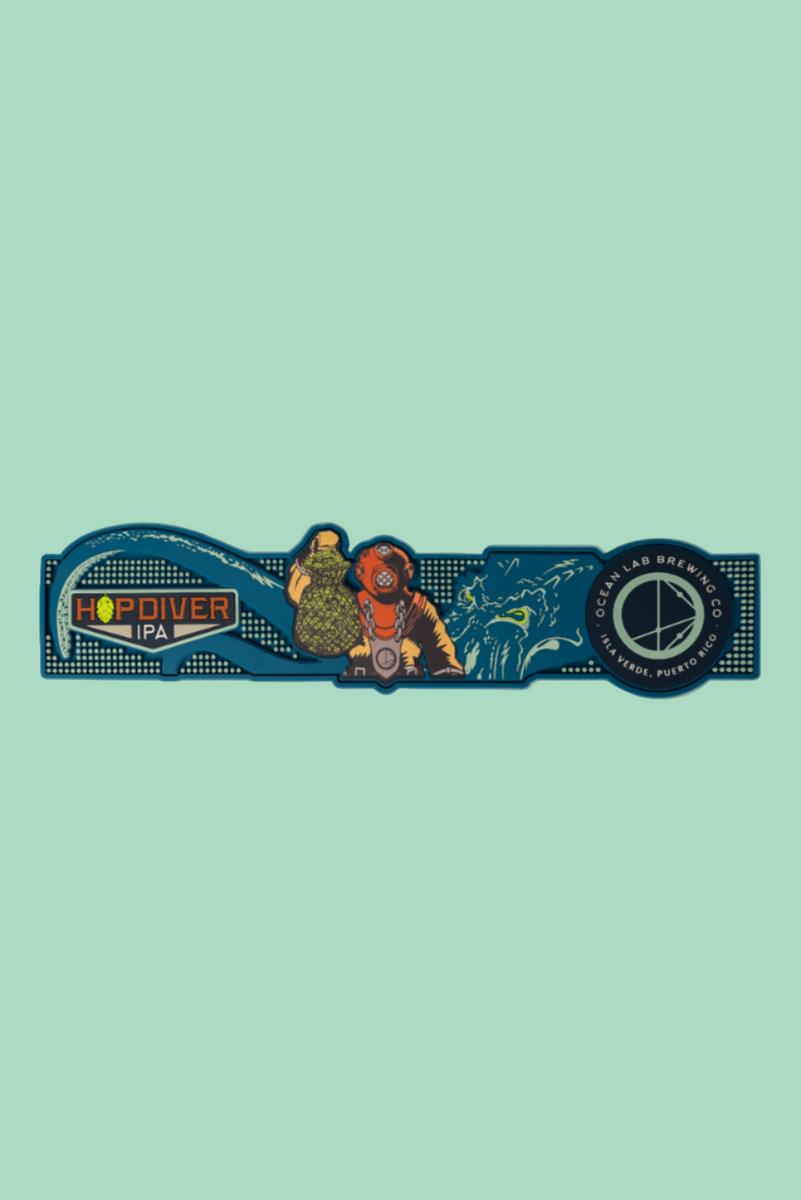 HOPDIVER Thin Bar Mat – Ocean Lab Brewing Co.