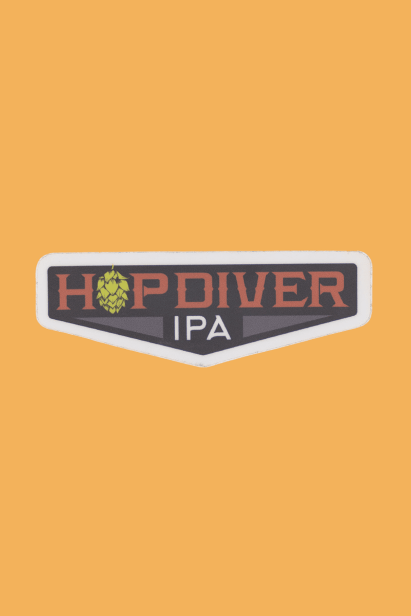 HopDiver Emblem Sticker – Ocean Lab Brewing Co.