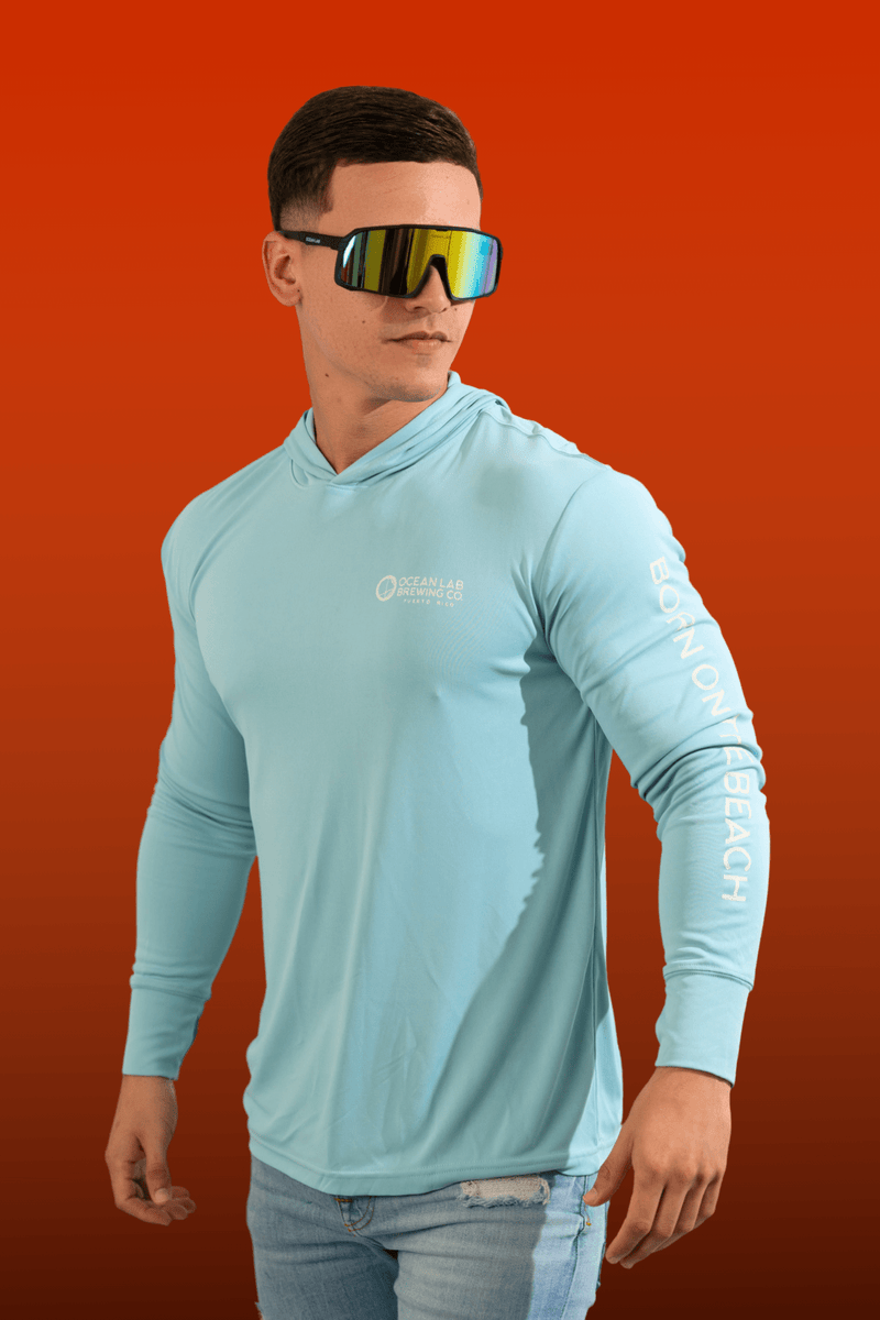 Amber Sunset Hooded Rashguard – Ocean Lab Brewing Co.