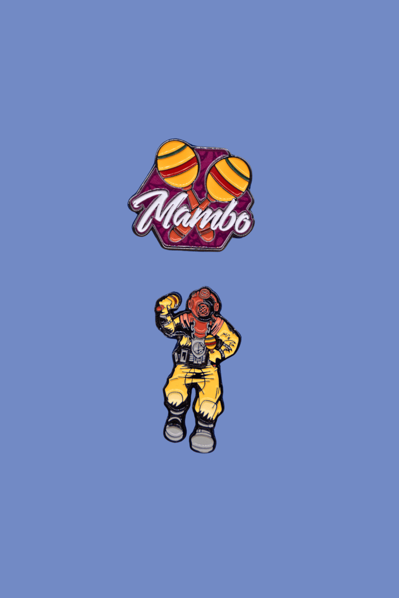 Mambo 1 - Two Pin Set – Ocean Lab Brewing Co.