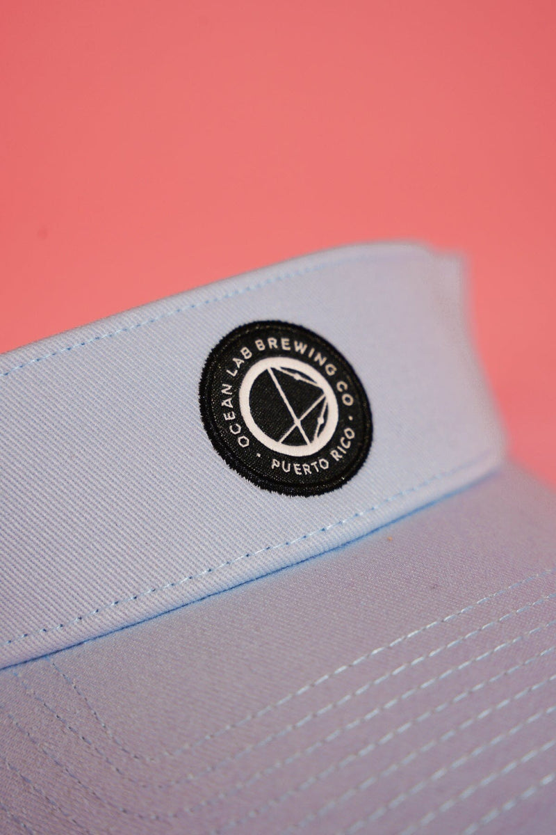 Classic Logo Patch Visor - Light Blue – Ocean Lab Brewing Co.