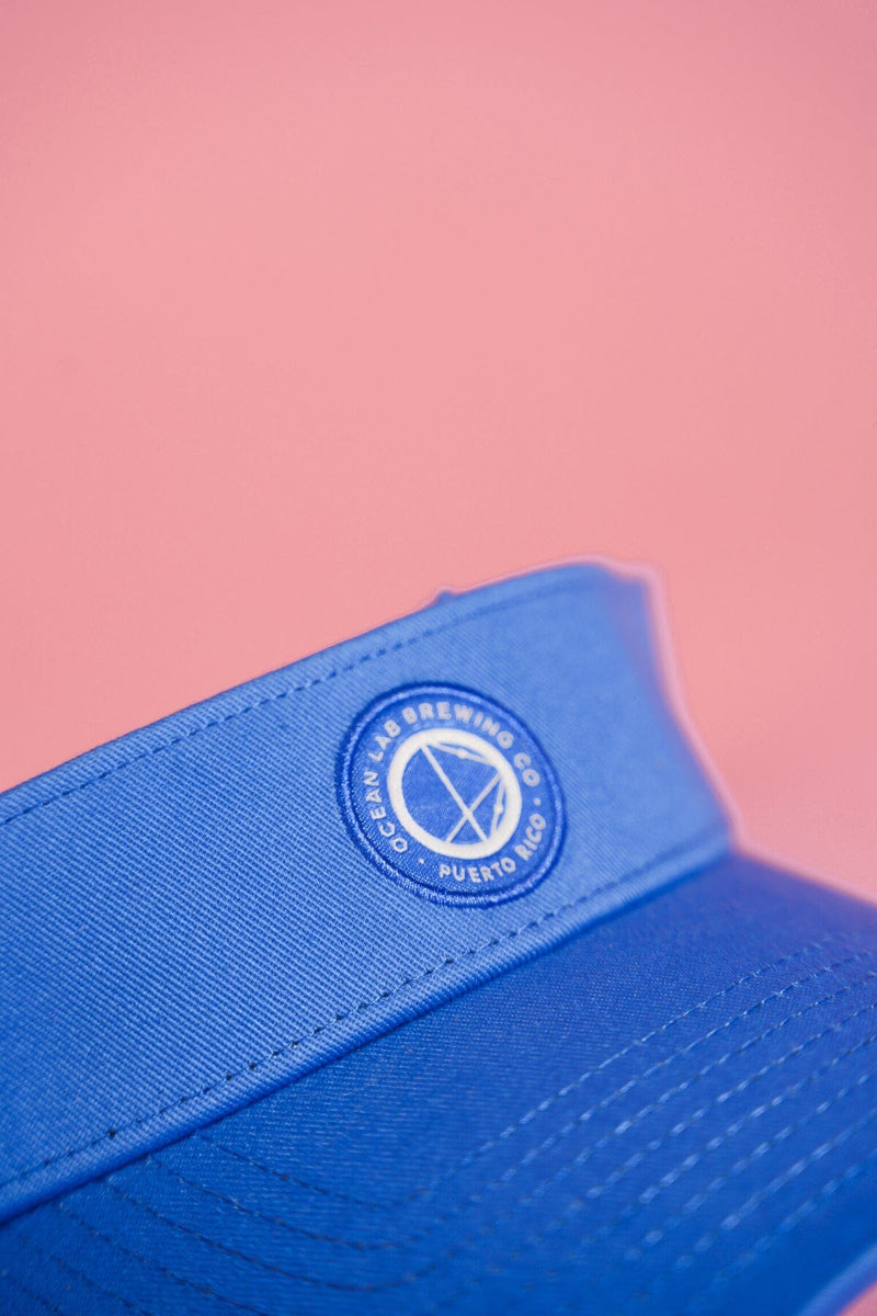Blue Logo Patch Visor -Royal Blue – Ocean Lab Brewing Co.