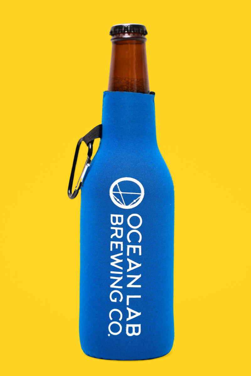 Neoprene Ocean Lab Logo Bottle Insulator - Royal Blue – Ocean Lab ...