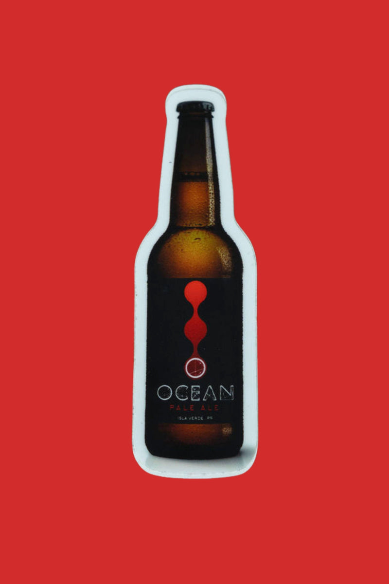 Pale Ale Bottle Sticker – Ocean Lab Brewing Co.
