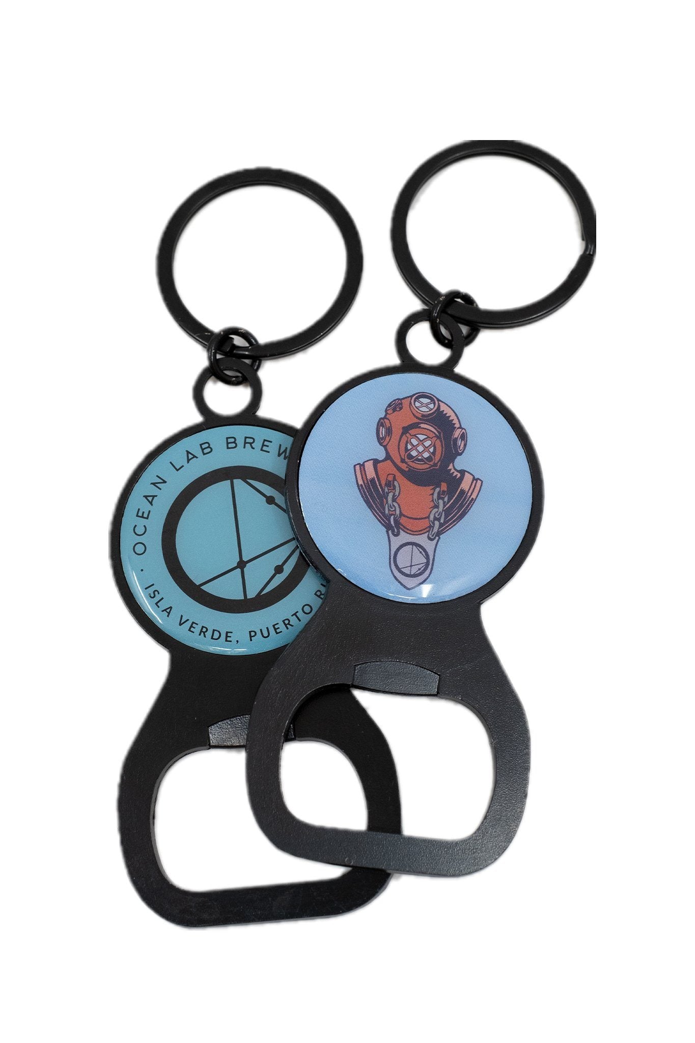 HopDiver Helmet Keychain Bottle Opener – Ocean Lab Brewing Co.