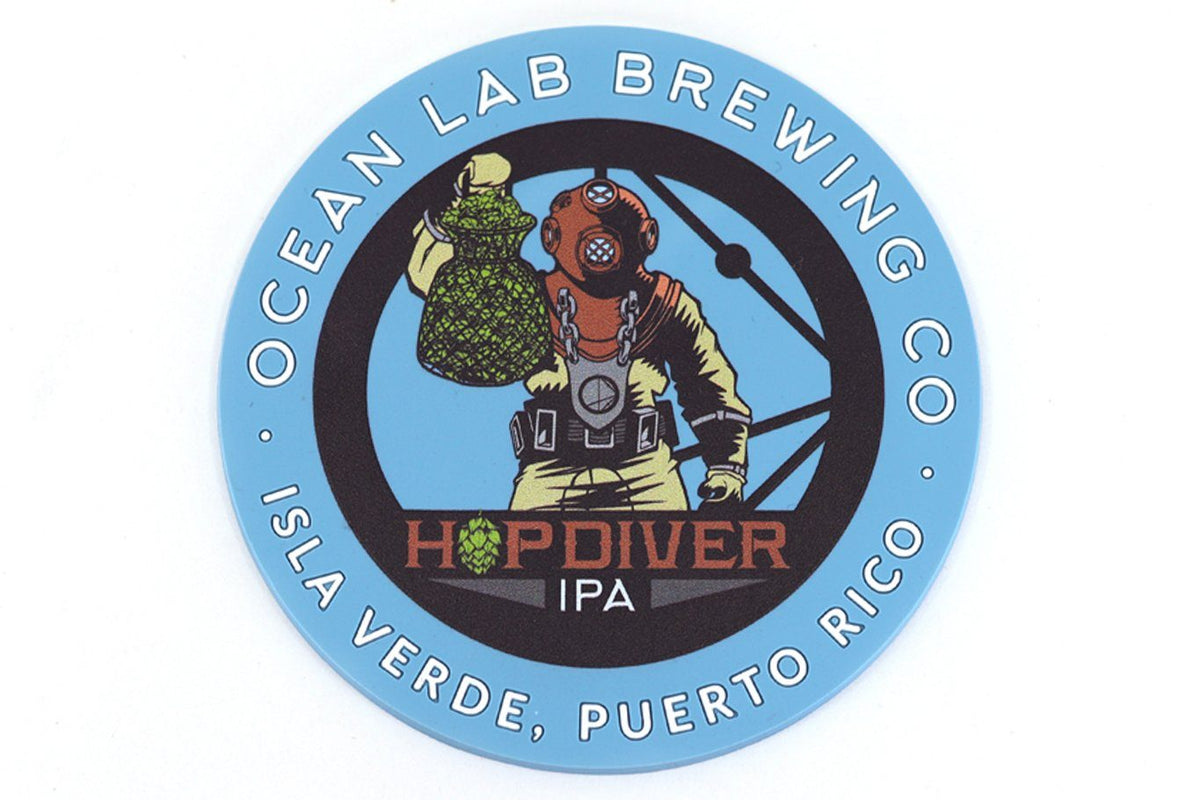 HopDiver Coaster – Ocean Lab Brewing Co.