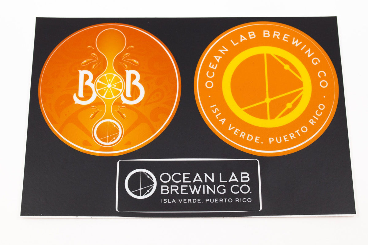 BOB Sticker Set – Ocean Lab Brewing Co.