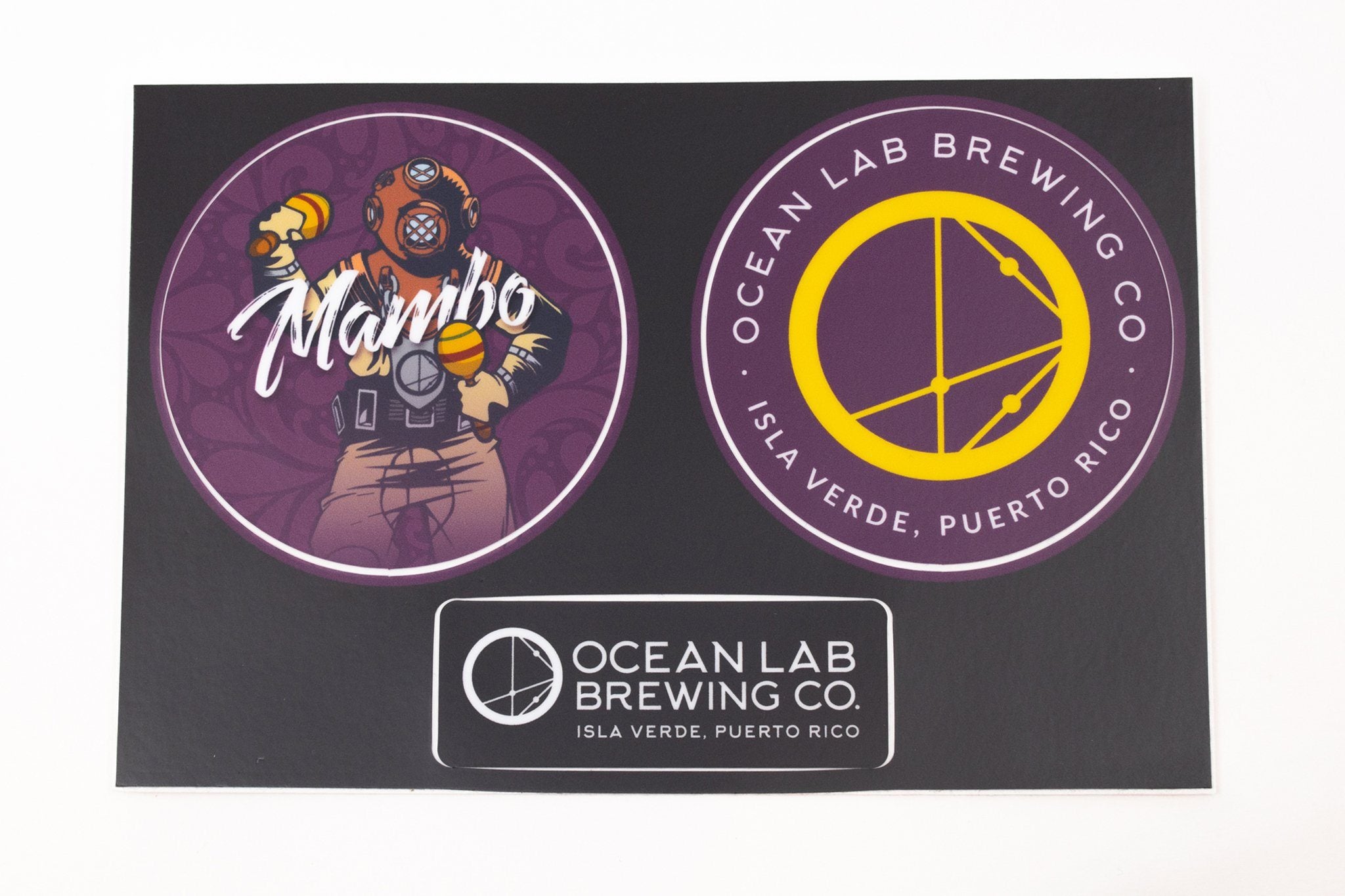 Mambo Sticker Set – Ocean Lab Brewing Co.