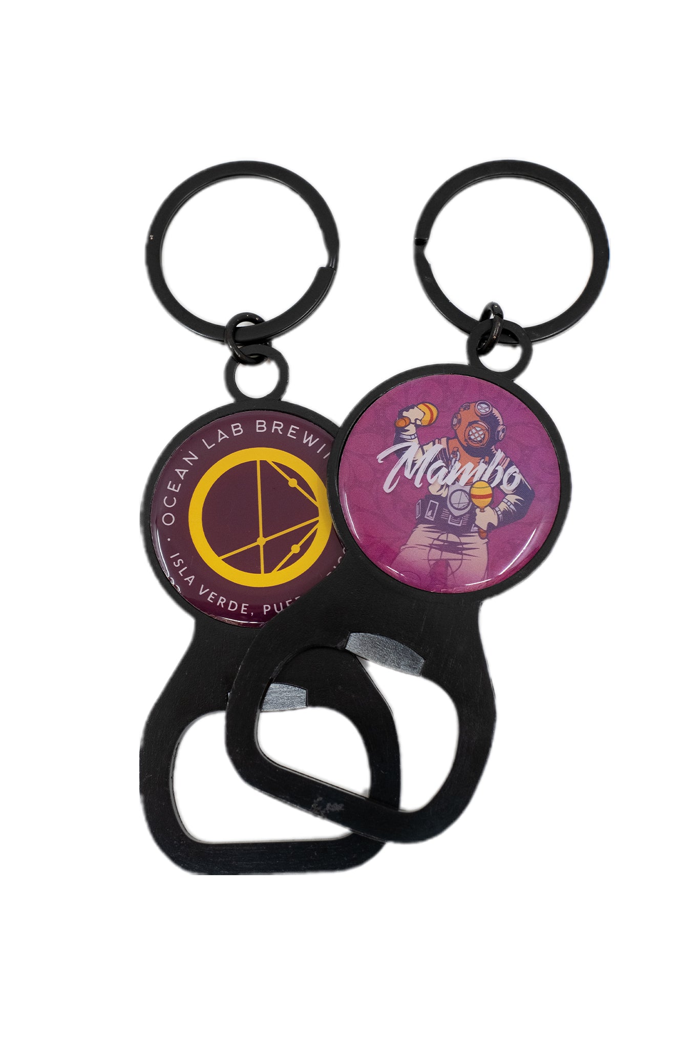 Mambo Keychain Bottle Opener – Ocean Lab Brewing Co.